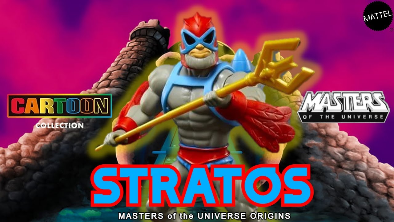 💥 UNBOXING STRATOS Cartoon Collection Mattel Masters of the Universe ...