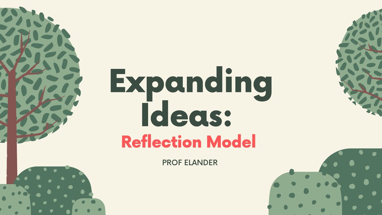 Expanding Ideas: Model Reflection - YouTube