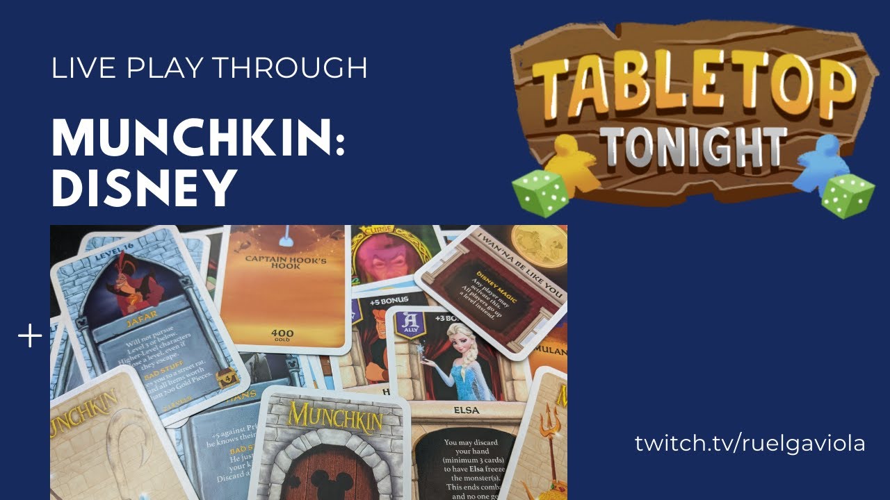 Munchkin: Disney Live Play Through - YouTube