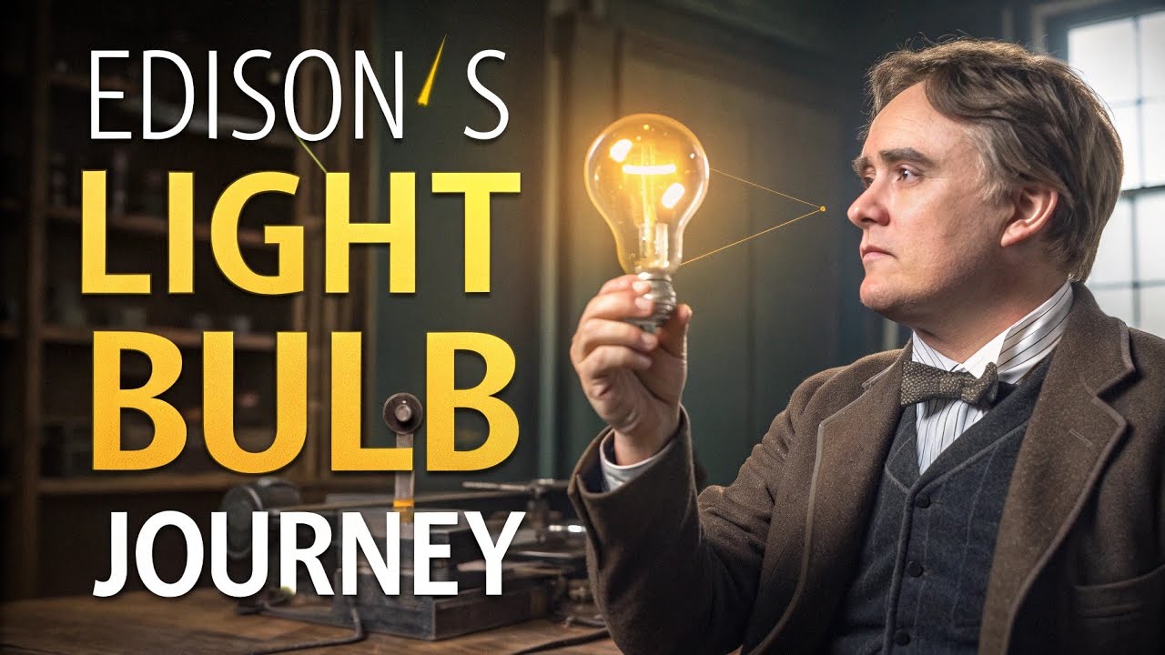 "Thomas Edison’s Light Bulb Journey – The Story of Perseverance ...