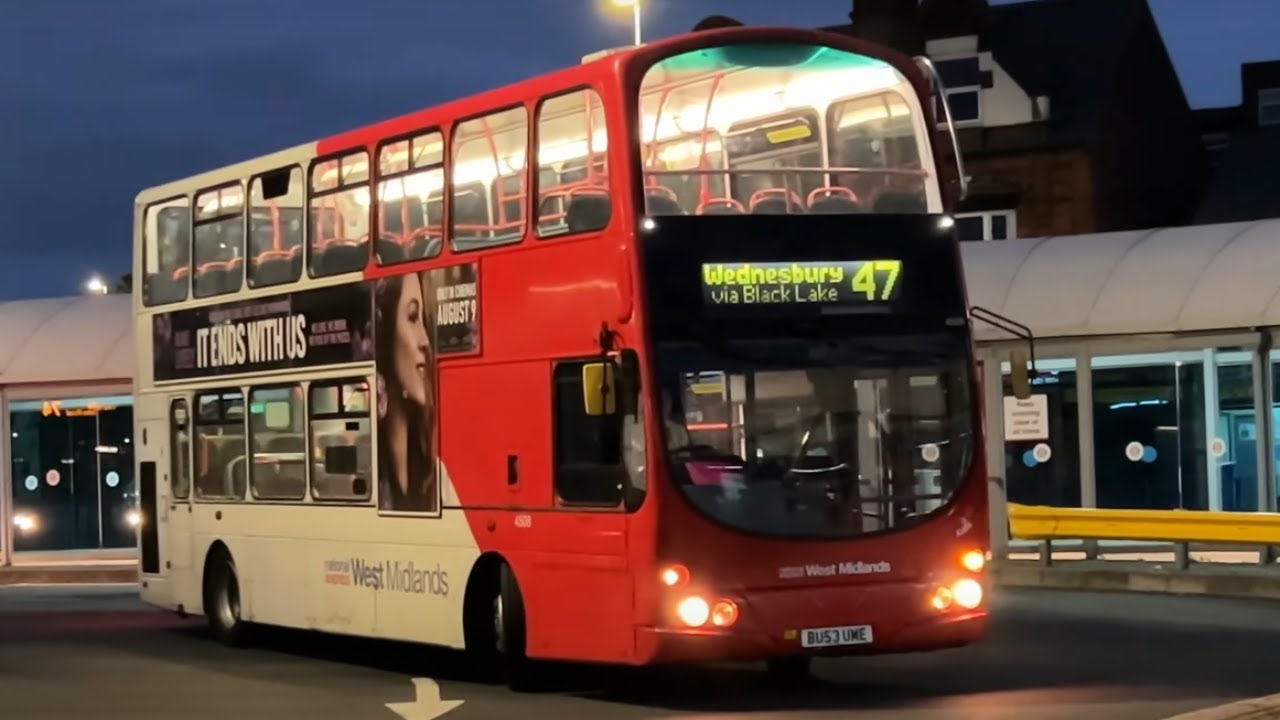Broken - NXWM 4508 (BU53 UME) Service 47 - Last day! - YouTube