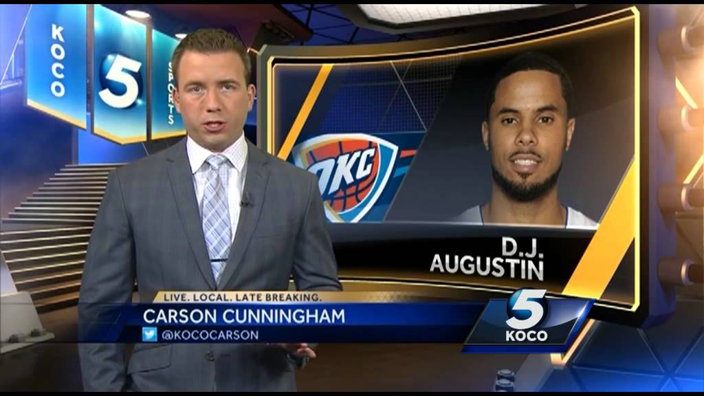 Carson Cunningham: D.J. Augustin is coming into his own - YouTube