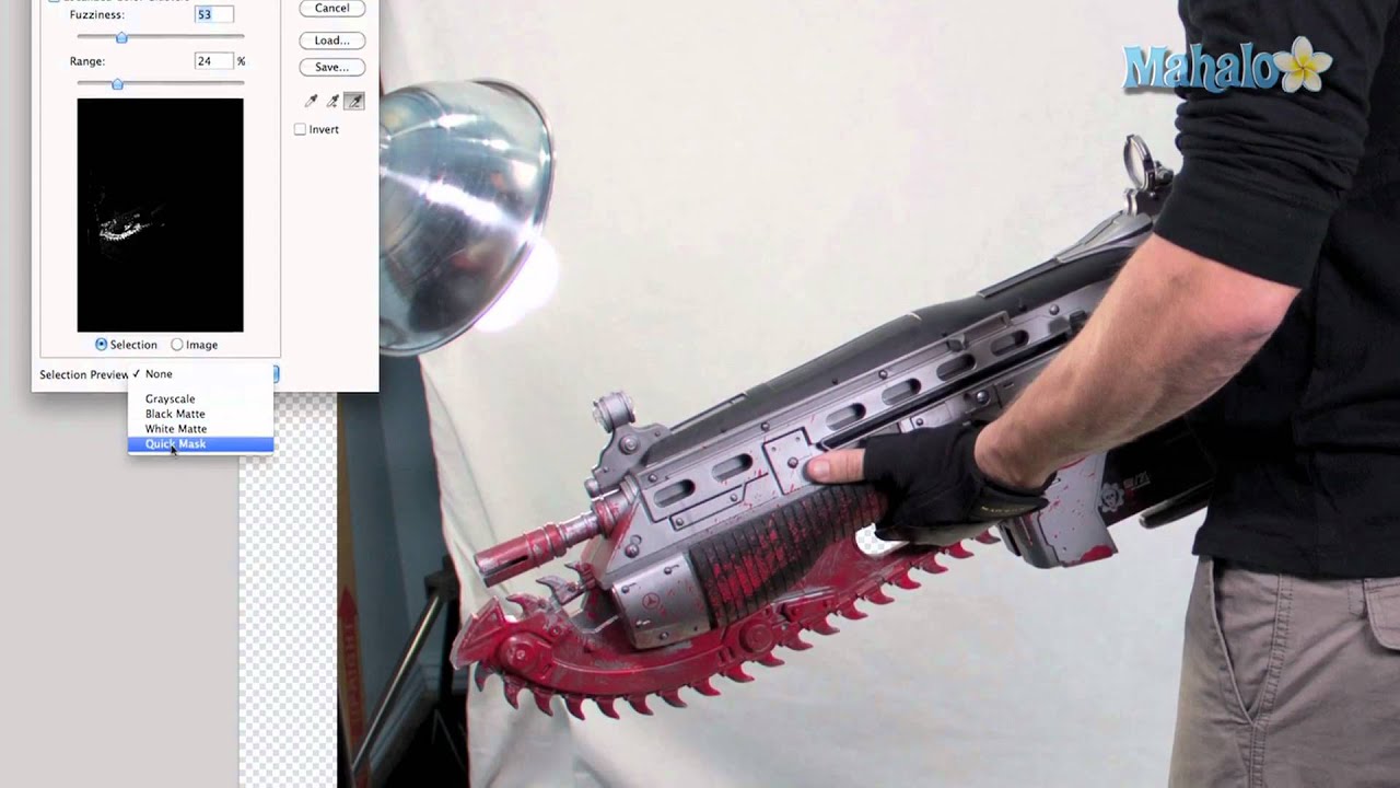 Photoshop Tutorial - Isolate a Color - YouTube