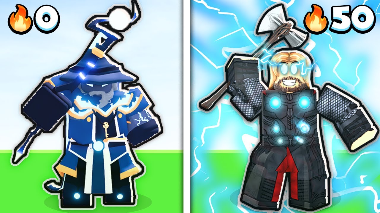 I Became THOR in Roblox Bedwars - YouTube