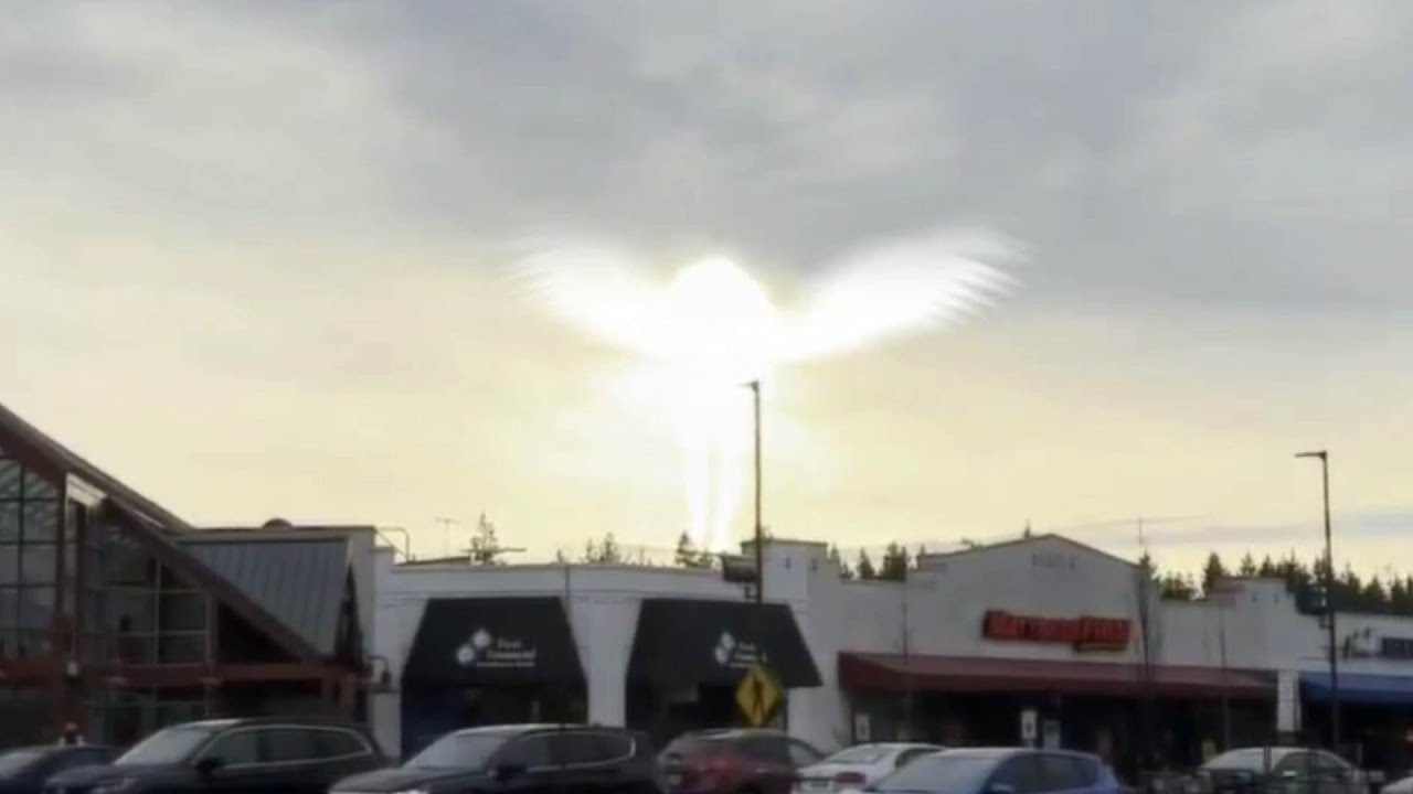 Real angel caught on tape - YouTube