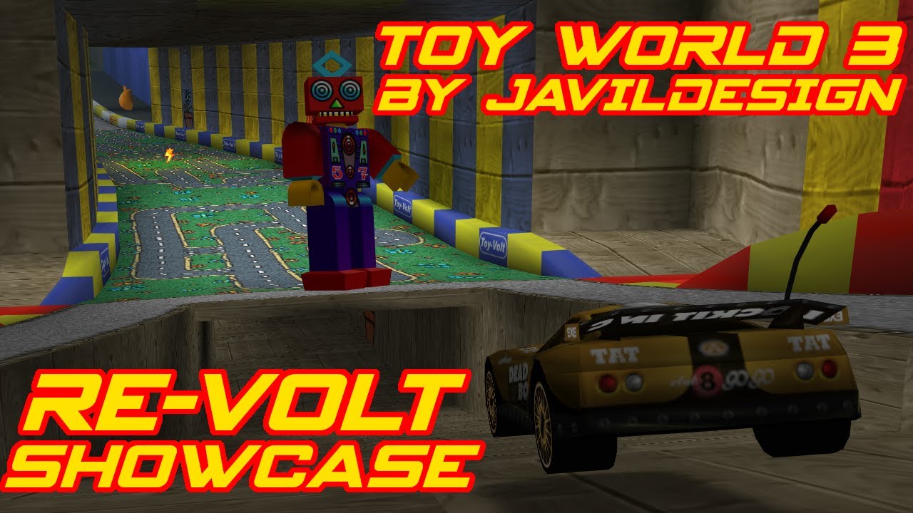 Re-Volt (RVGL) Track Showcase - Toy World 3 by javildesign - YouTube