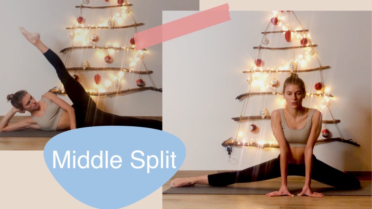 Middle Splits / 15 min stretching / flexiblity - YouTube