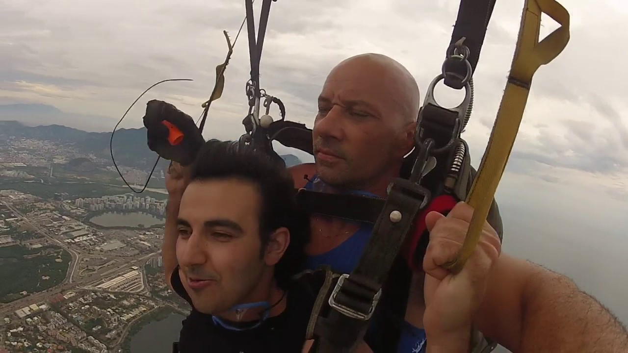 Skydiving in Rio de Janeiro - YouTube