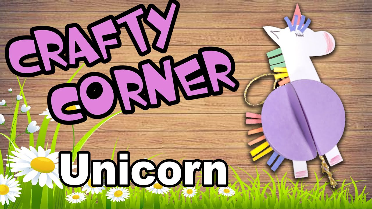 Crafty Corner - Unicorn - YouTube