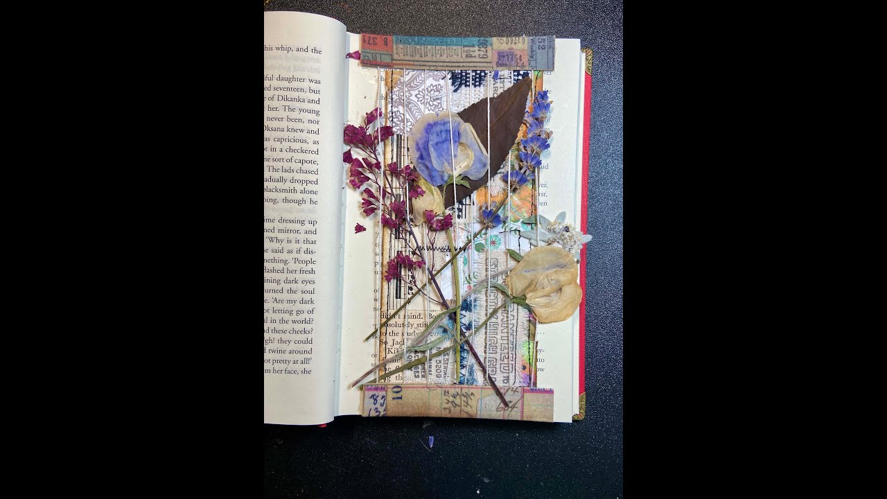 Snippet Roll & Woven Flowers #dephemerember - YouTube