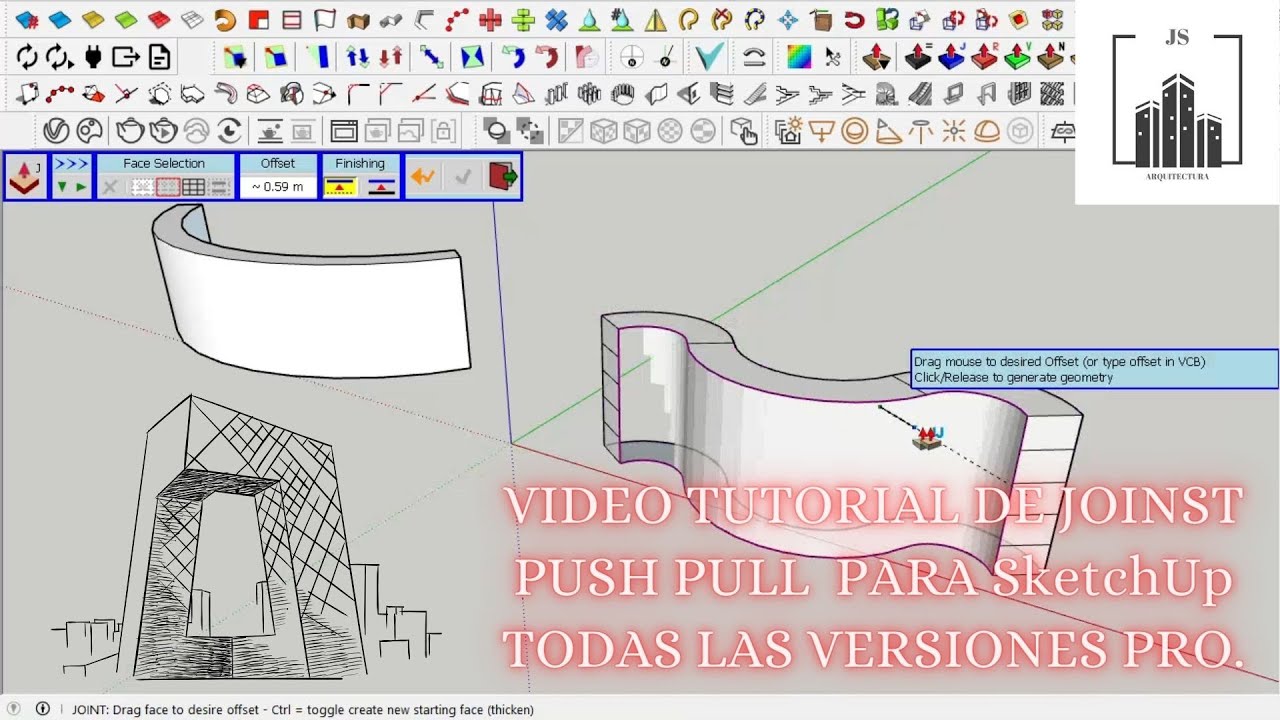 JOINST PUSH PULL PARA SKETCHUP TODAS LAS VERSIONES DESCARGA Y ...
