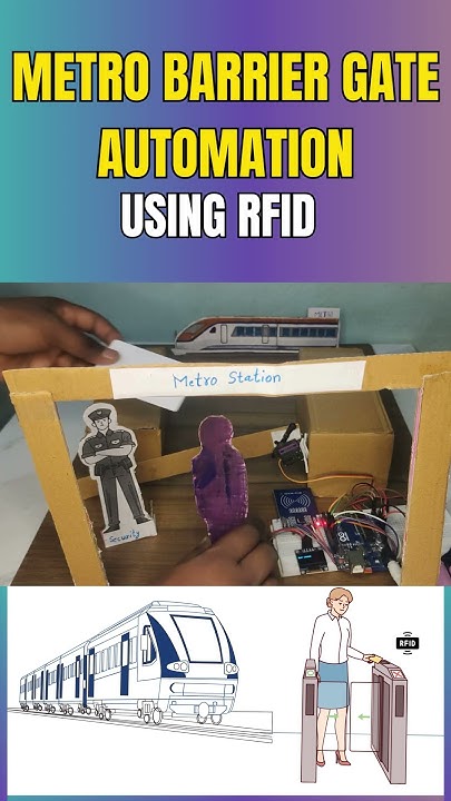Metro Barrier Gate Automation Using Arduino - YouTube