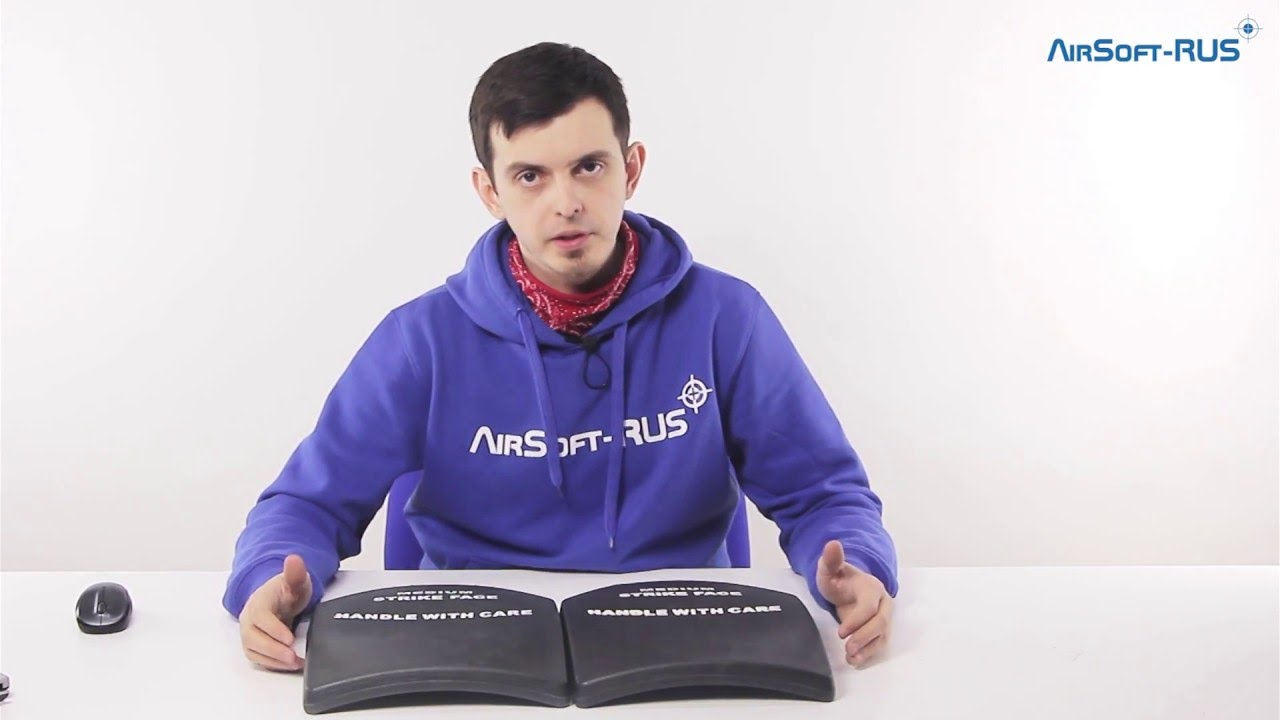 Макет бронепластины TMC пустотелая SAPI / ESAPI р. L (EB00221) - YouTube