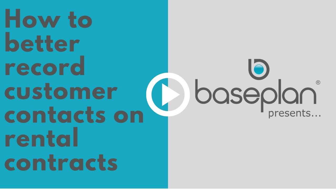 How to better record customer contacts on rental contracts - YouTube