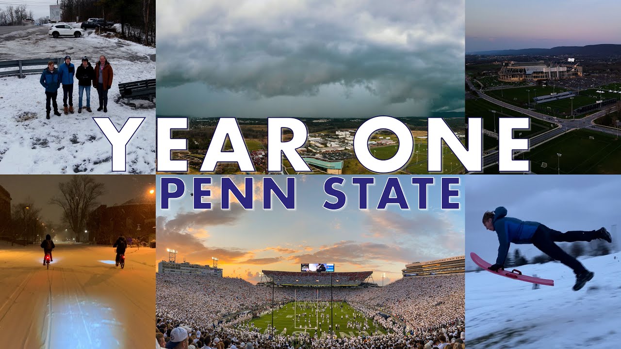 YEAR ONE - Penn State Recap | August 2021 - May 2022 - YouTube
