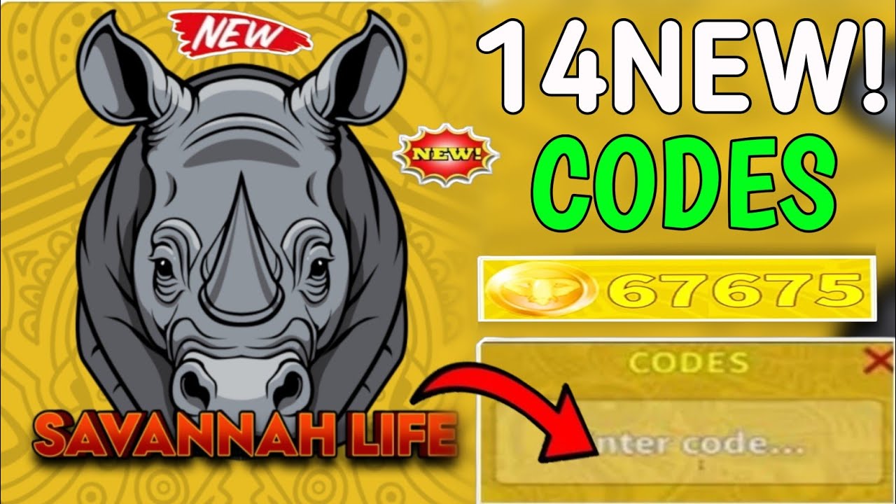 💥 2025 REDEEM 💥 SAVANNAH LIFE CODES 2025 - ROBLOX SAVANNAH LIFE CODES ...