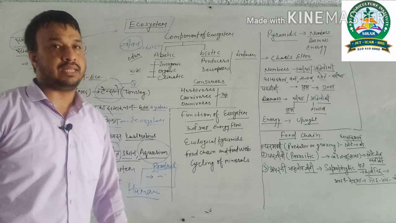 #JET #ICAR #BHU #Ecosystem - YouTube