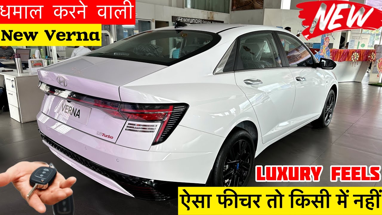 New 2024 Hyundai Verna Sx Optional Top Model Review | सनरूफ वाली Verna ...