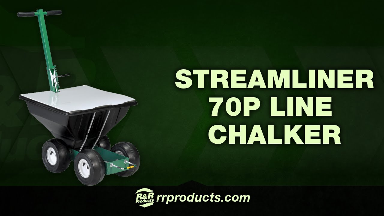 Streamliner 70P Line Chalker - R&R Products - YouTube