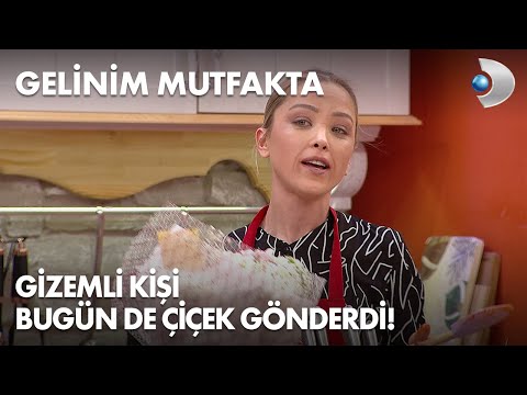 Gizemli kişi bugün de Elif'e çiçek gönderdi! Gelinim Mutfakta 517. Bölüm