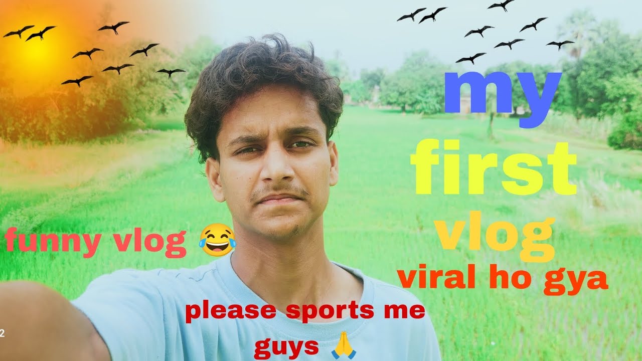 my first vlog 🔥 ll my first vlog 🔥 viral ll my first vlog 2024 ll funny ...