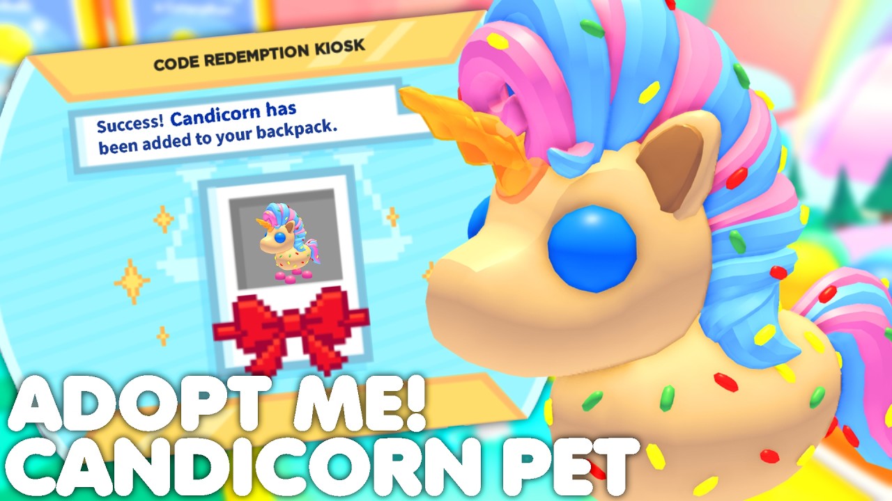 🔥HOW TO GET NEW CANDICORN PET IN ADOPT ME!😱 NEW SUGERFAST SPRING PETS ...
