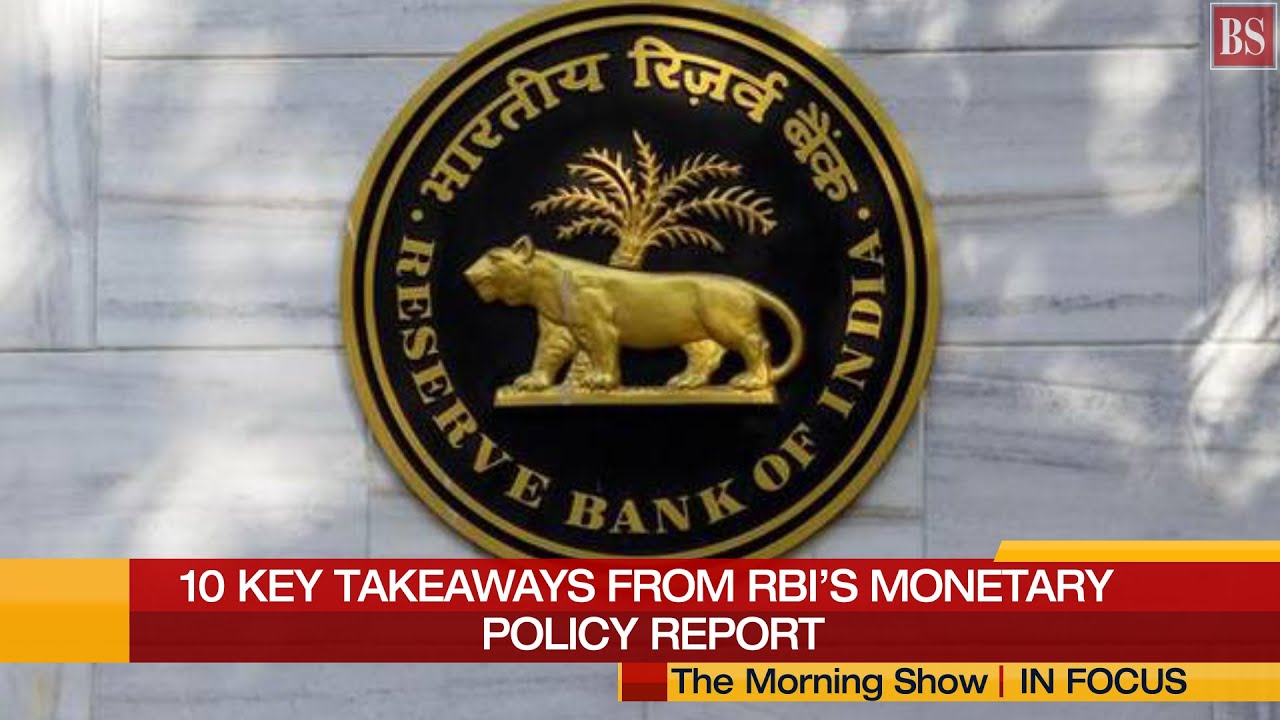 RBI Monetary Policy October 2021 report: 10 Key Takeaways - YouTube