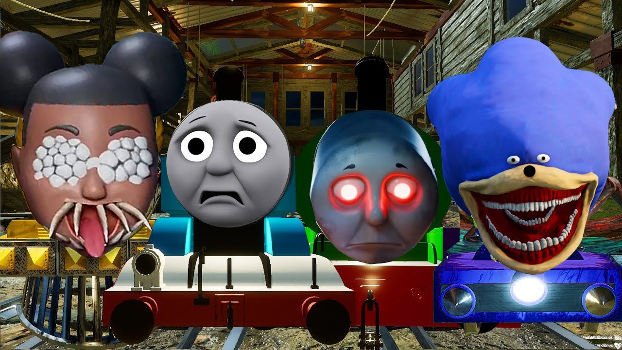 CURSED THOMAS,THE SONIC TAPES,AMANDA,WOOLY,SPRUNKI TRAIN, CHARLES 3 ...