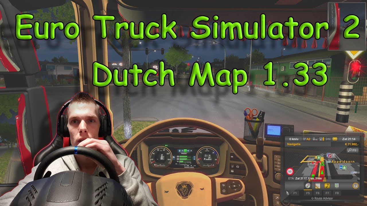 Euro Truck Simulator 2 Dutch Map Van Nijmegen 1.33 - YouTube