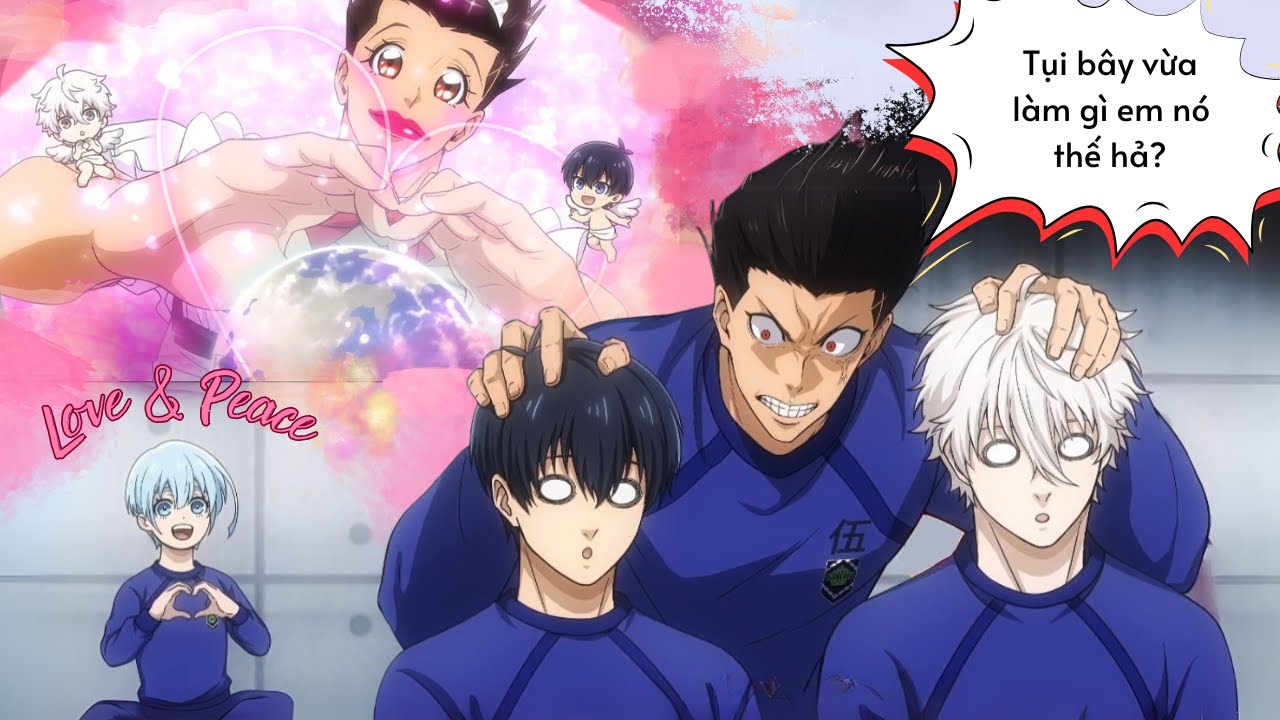 ⚽ Blue lock: Xem 'Hầu gái' Barou trừng trị 2️⃣ kẻ phiền phức Isagi và ...