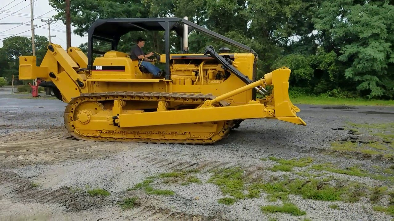Caterpillar d8h - YouTube