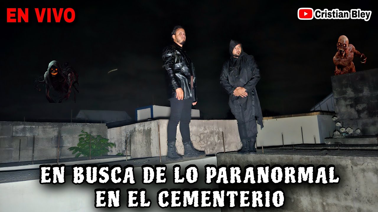 Apariciones paranormales captadas En Vivo en un Cementerio - YouTube