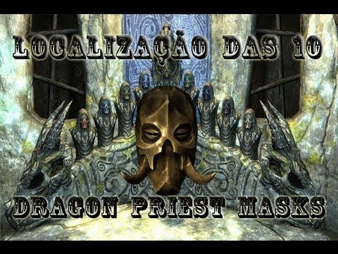 Skyrim - Localização das 10 Dragon Priest Masks - YouTube