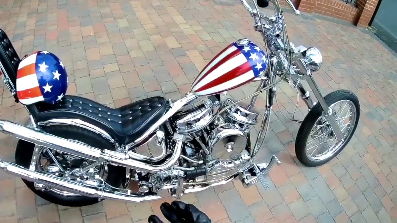 Easy Rider - Captain America Chopper - Bus route 17 - YouTube