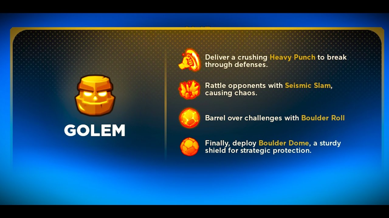 Roblox Project Smash playing as GOLEM gameplay - YouTube