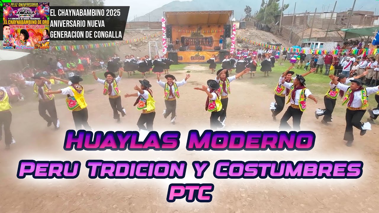 Huaylas Moderno - Peru Tradicion y Costumbres PTC / Chaynabambino de ...