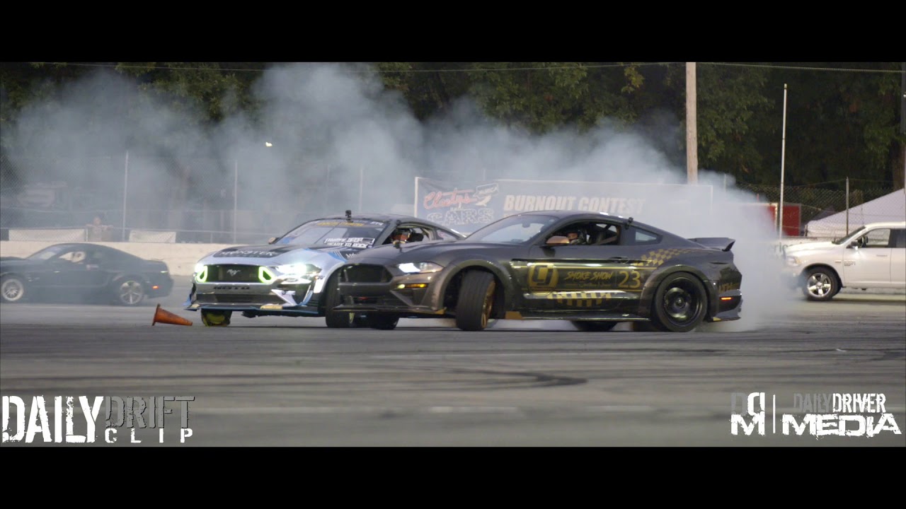 Jonathan Nerren and Vaughn Gittin Jr Tandem at Ford Fest - YouTube
