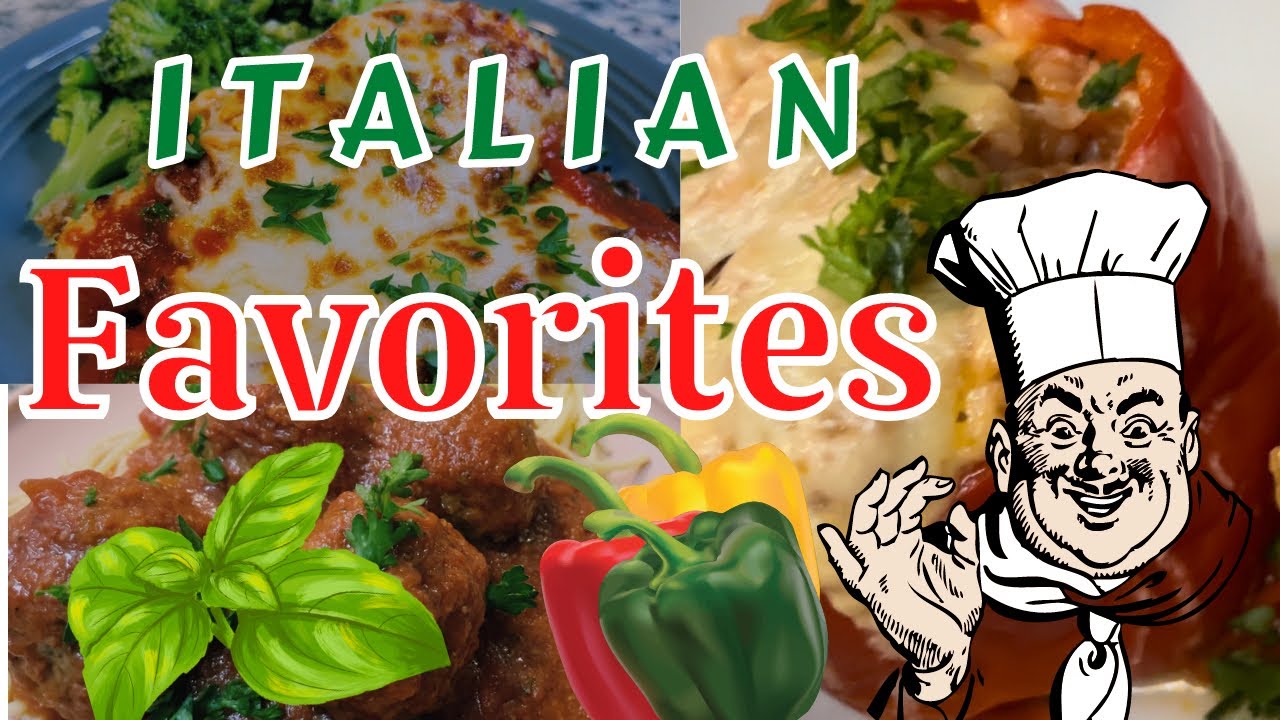 The BEST Italian recipes! | EASY + TASTY classic Italian dinners - YouTube