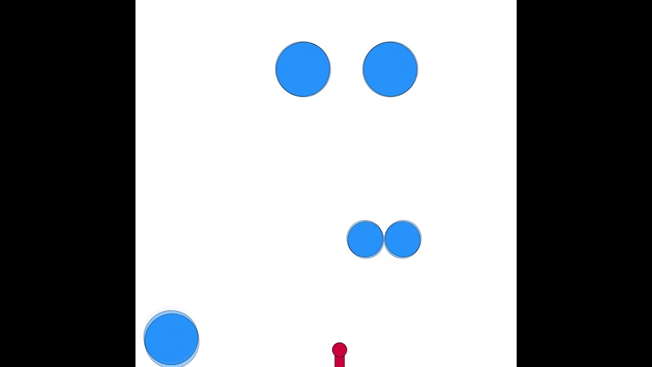 Simplified Bubble Trouble in Processing - YouTube