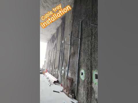 Installations of cable tray - YouTube