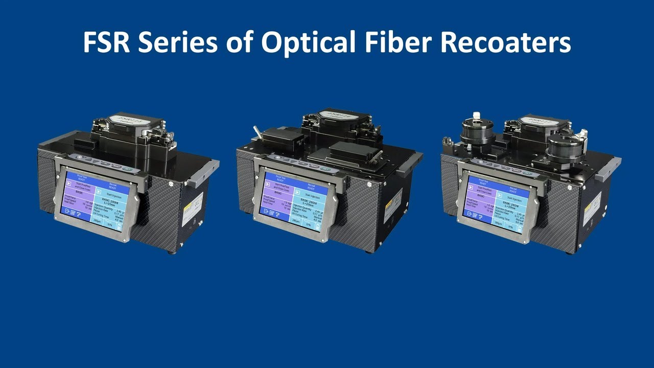 Fujikura_Optical Fiber Recoater _FSR115series - YouTube