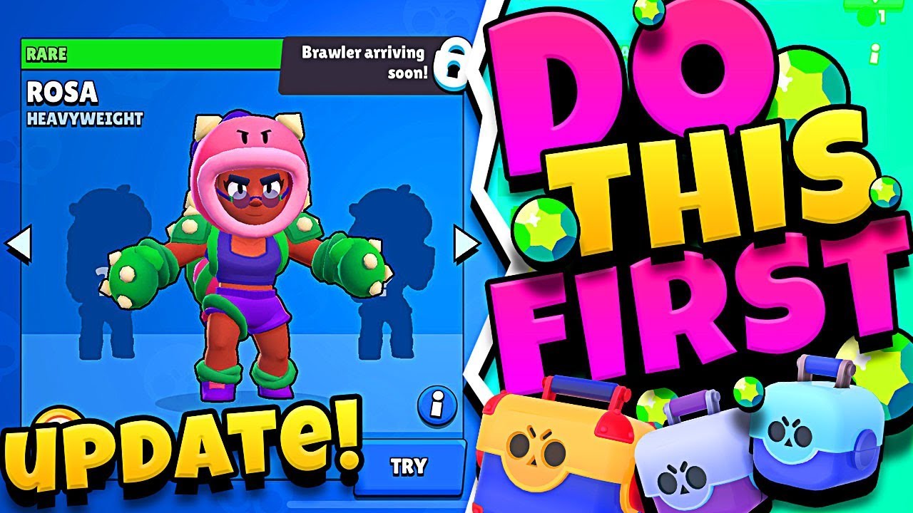 DO THIS FIRST before the BRAWL STARS UPDATE! - YouTube