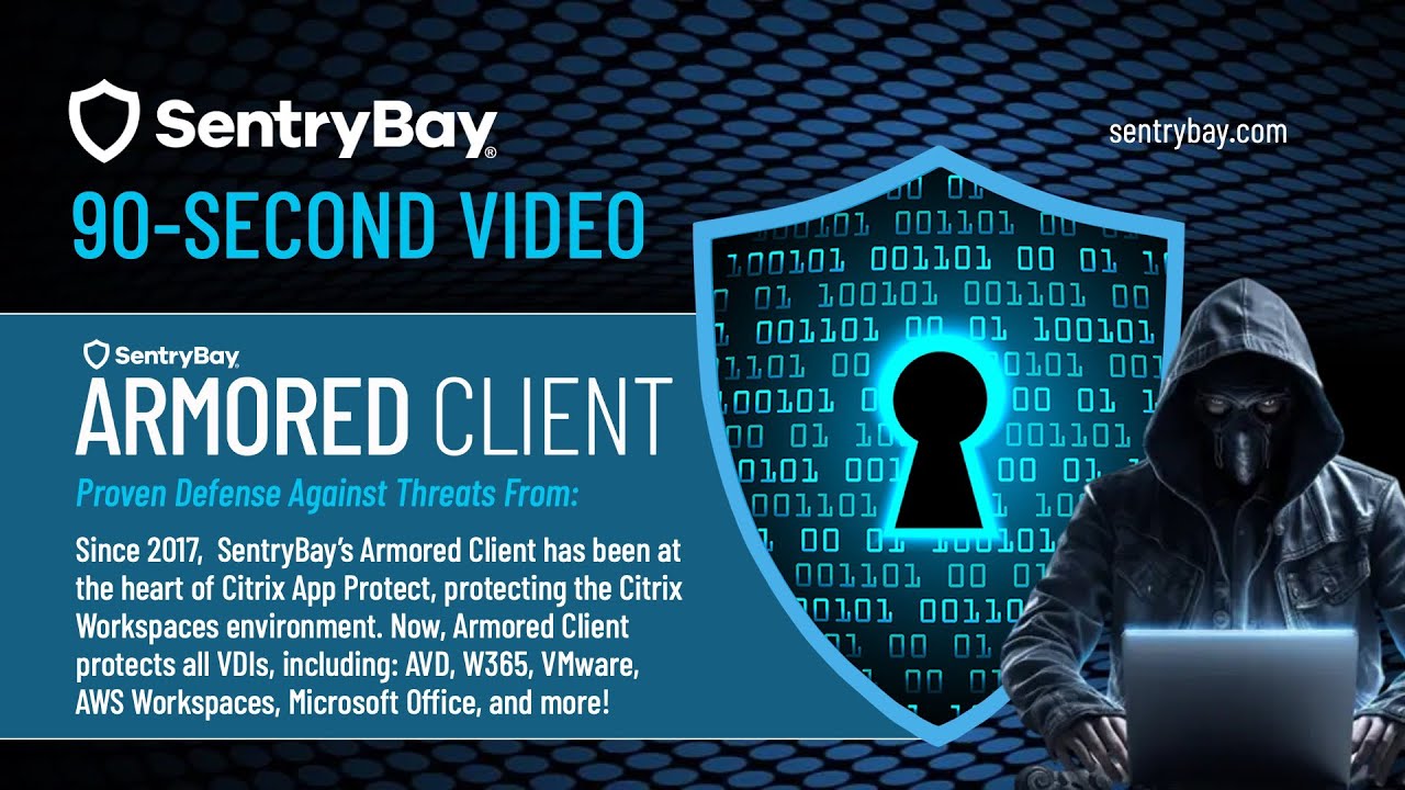 Armored Client From SentryBay Protects All VDIs - YouTube