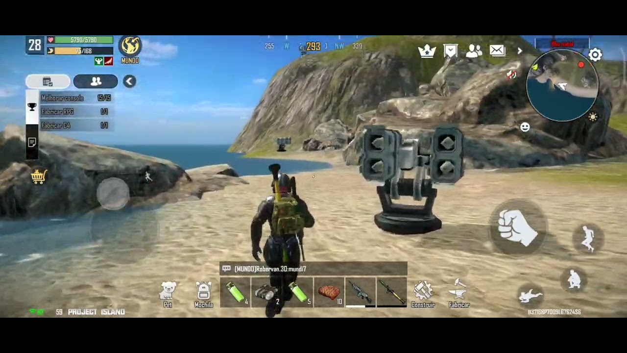 A base mais insana do Project Island - YouTube