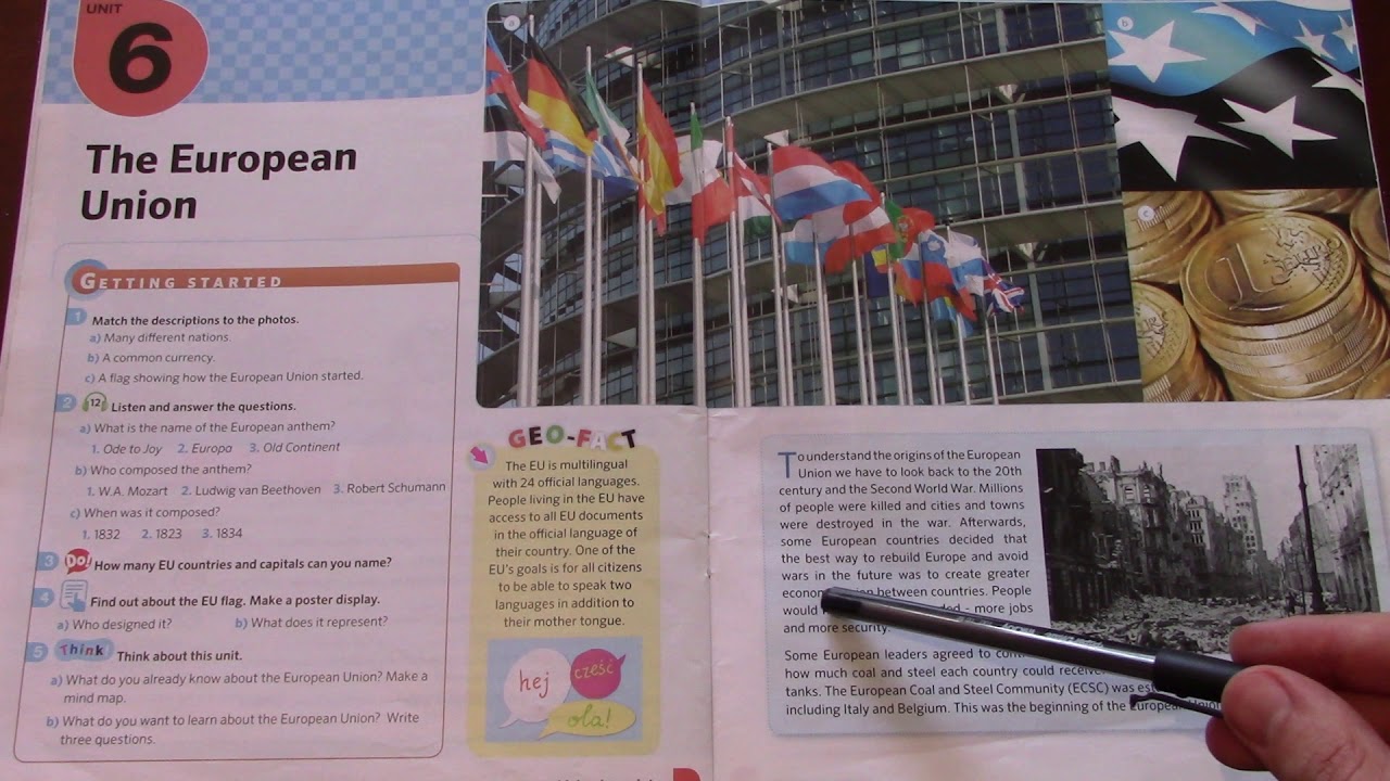 Grade 6 | Unit 6 Social - The European Union - YouTube