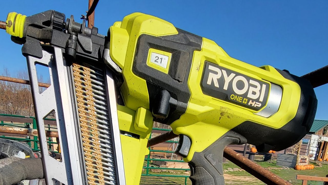 Ryobi UPGRADE for your framing nailer...extended magazine now available ...