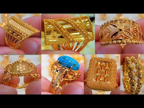 Latest👌Gold Ring Designs mens | new gold rings designs for mens and ...