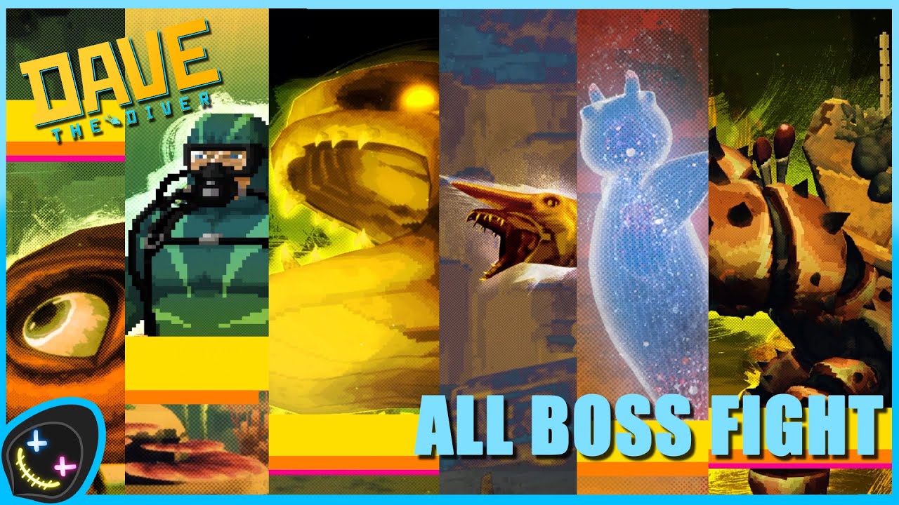 Dave The Diver | All Boss Fight in Early Access so far... - YouTube