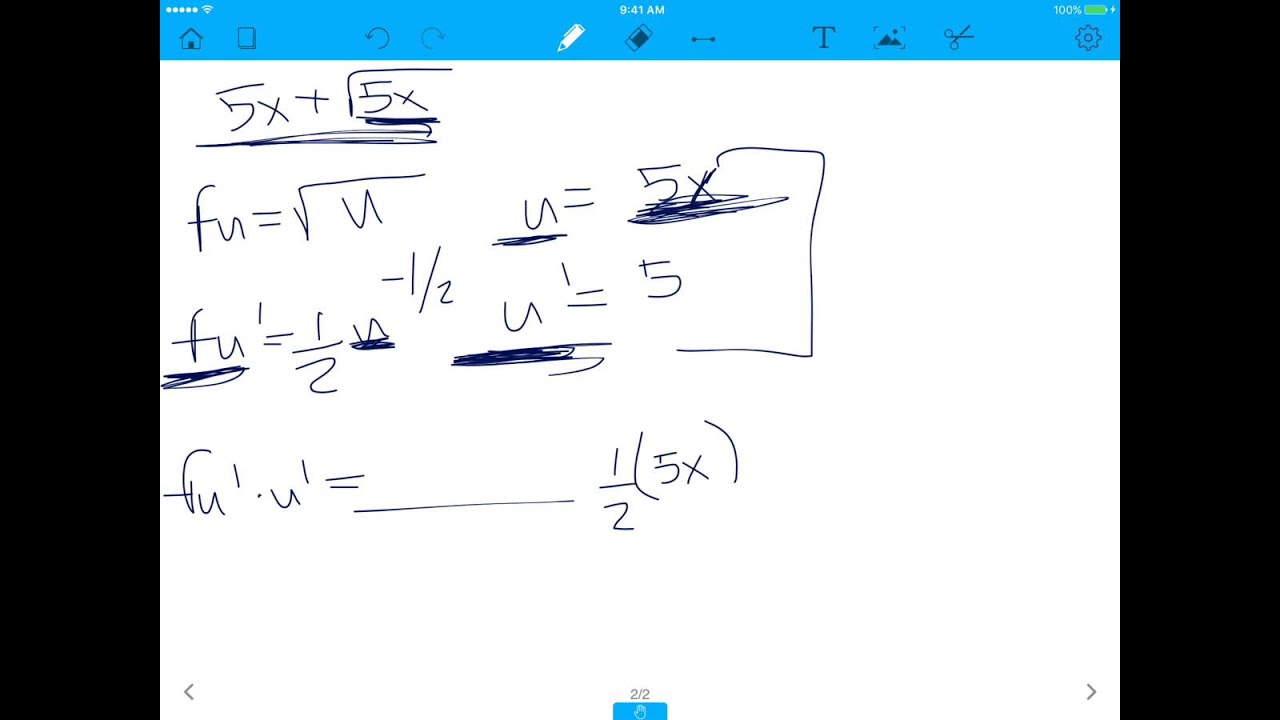 Calculus chain rule help ! Nesting edition - YouTube