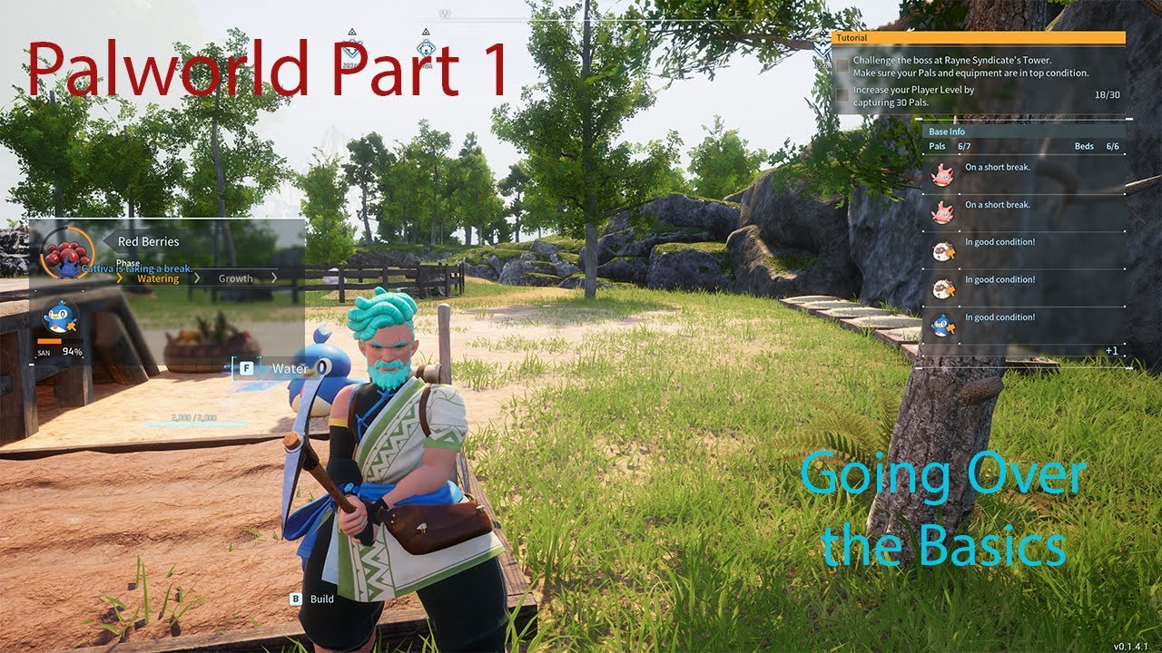 Going over some basics Palworld Part 1 - YouTube